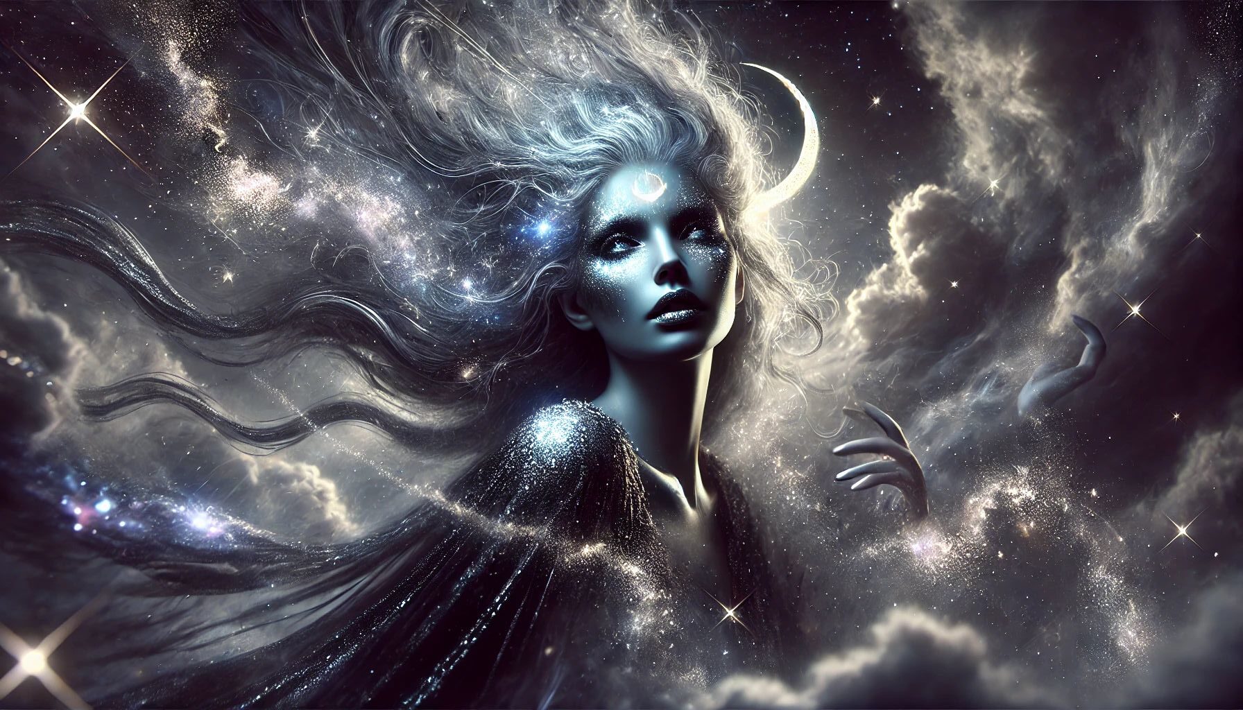 Nyx: Greek Primordial Goddess Of The Night And Chaos