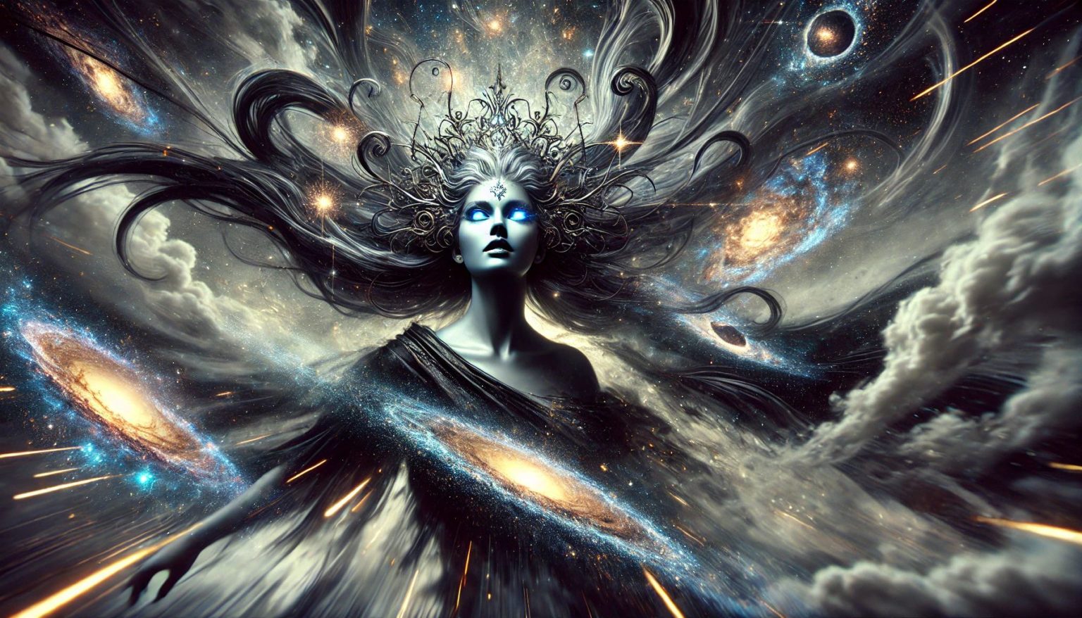 Nyx: Greek Primordial Goddess Of The Night And Chaos